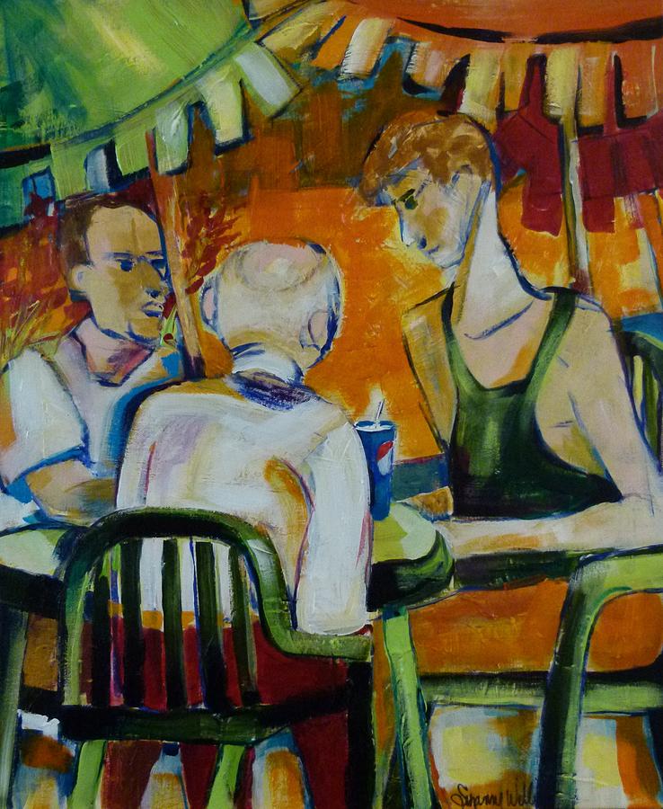 Three Generations Painting by Suzanne Willis - Pixels