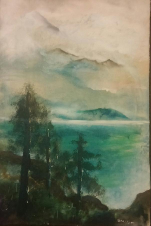 Three Tree Point Painting by Gregory Dallum - Fine Art America