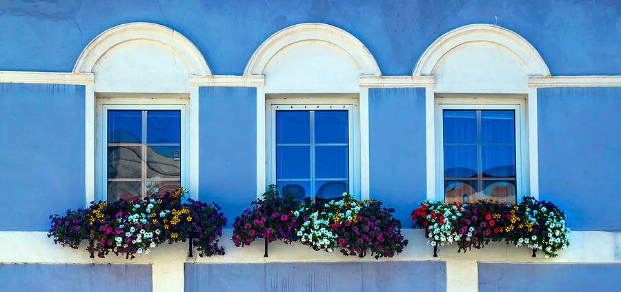 Three Windows Painting by Jennifer Lycke - Pixels
