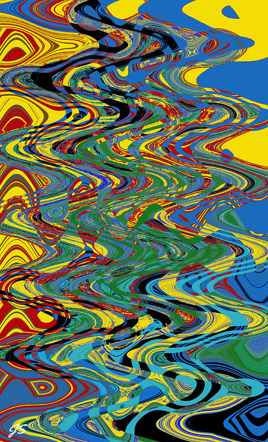 Tidal Pool Digital Art by John Saunders - Fine Art America