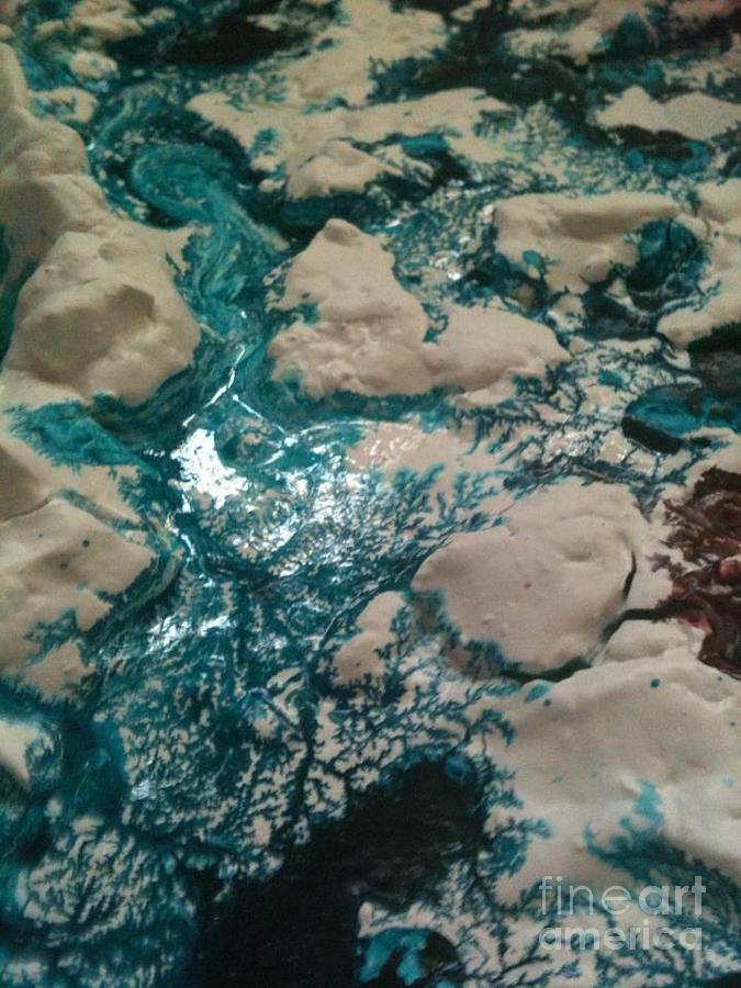 Tidepool Mixed Media by Kelly Wright - Fine Art America