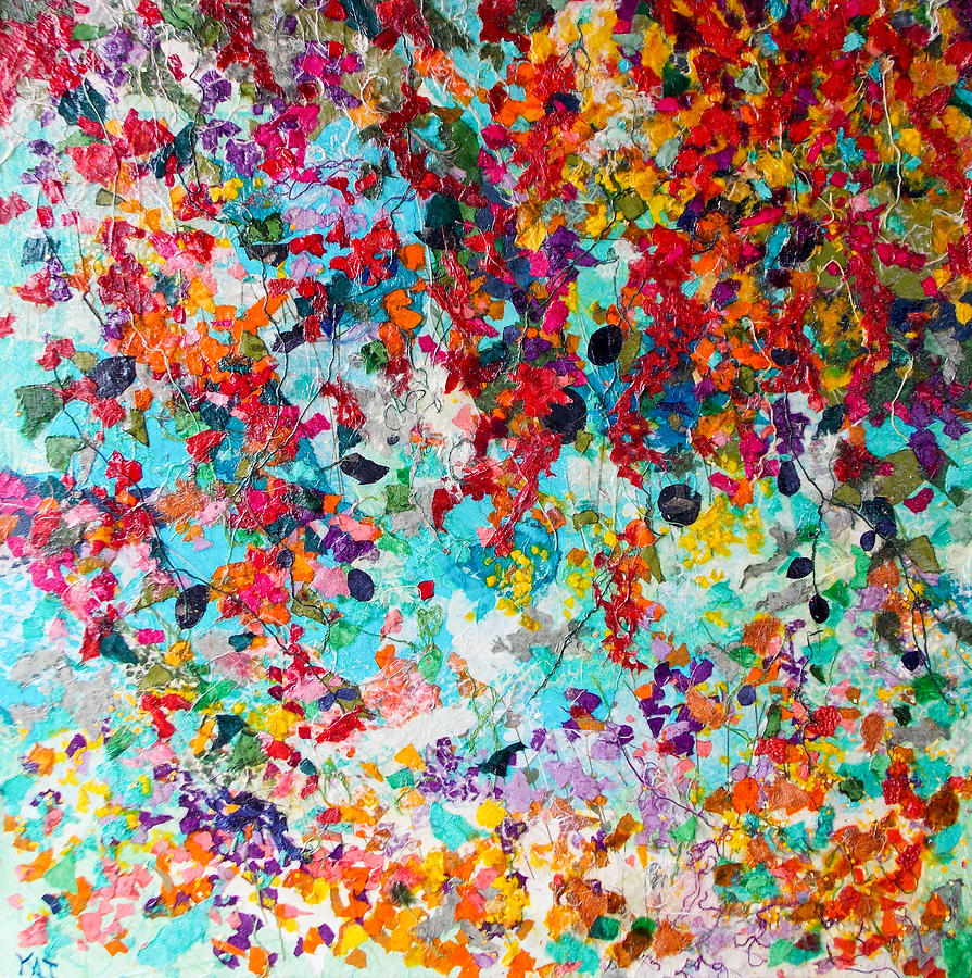 Tifany Vines Mixed Media by Kat Ebert - Fine Art America