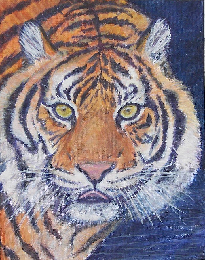Tiger Painting by Thom Green - Fine Art America