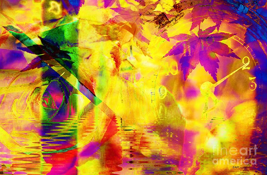 Time As An Abstract Digital Art by Elizabeth McTaggart - Fine Art America