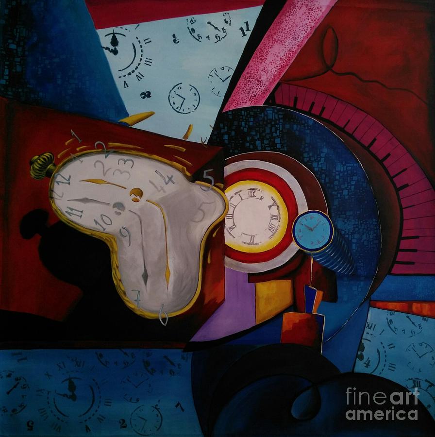 Time Painting by Daniela Abrams - Fine Art America