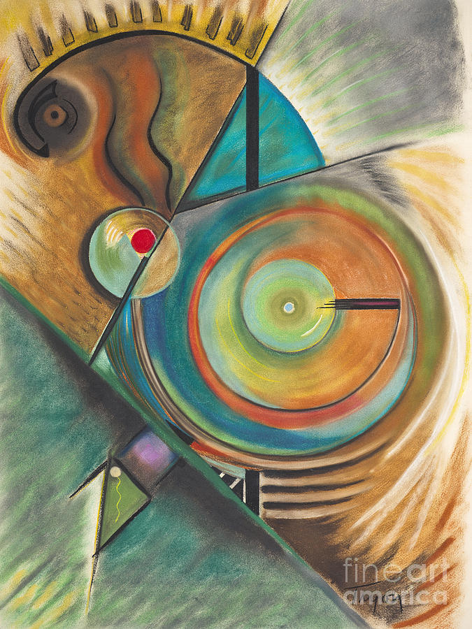 Time Divided Drawing by Loretta Tryon - Fine Art America