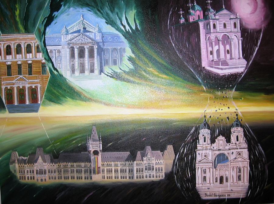 Time Machine Painting by Daniel Georgescu - Pixels