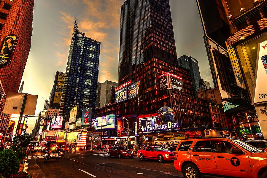 Time Square Photograph by Mithun Das - Fine Art America
