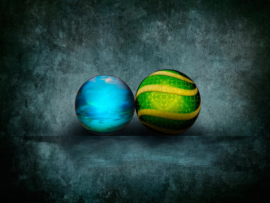 Timeless Spheres Digital Art by John Timble - Fine Art America