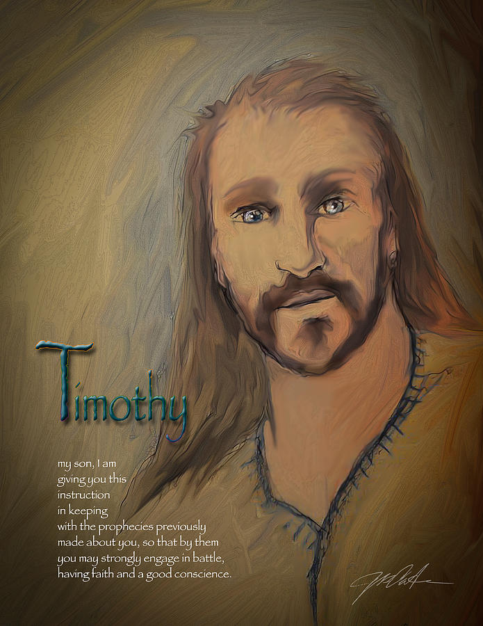 Timothy Mixed Media by Ron Cantrell - Fine Art America