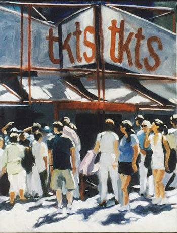Tkts Painting by Eric Wein - Fine Art America