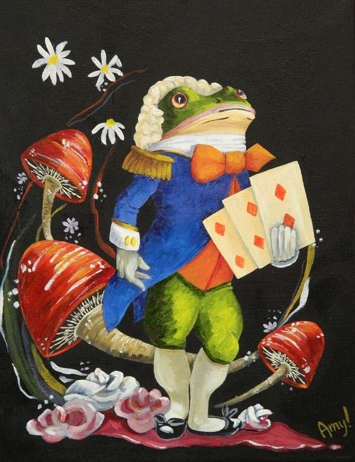 Toad Painting by Amy Burczyk - Fine Art America