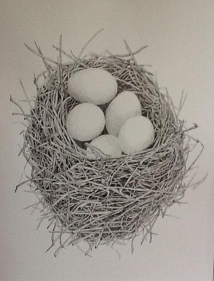 Too full Drawing by Anna Mair | Fine Art America