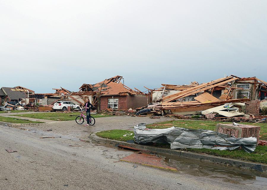 Tornado Aftermath by Science Photo Library