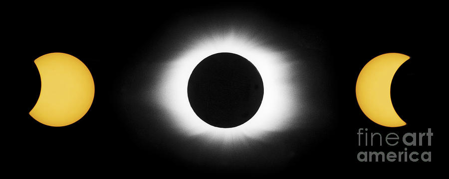 Total Solar Eclipse Sequence Photograph by John Chumack - Pixels