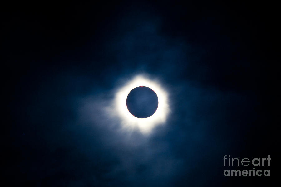 Total solar eclipse with visible corona Photograph by Stephan Pietzko ...