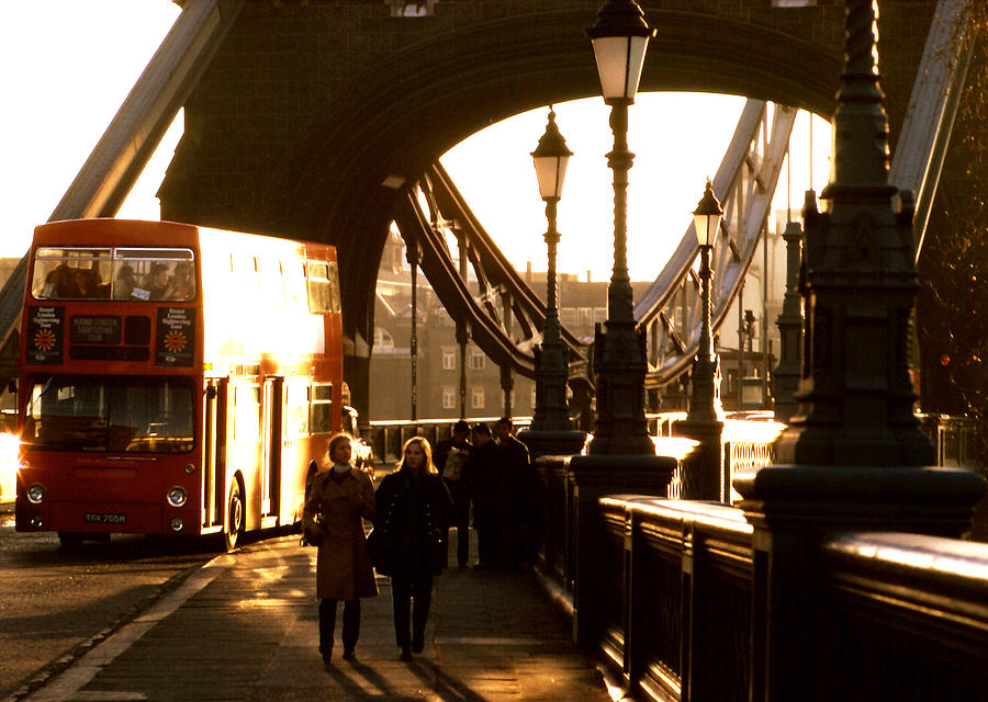 Tower Bridge DoubleDecker Photograph by Robert Rodvik - Fine Art America