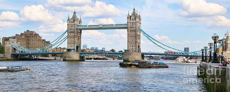 Tower Bridge Panorama Photograph by Jack Schultz - Fine Art America
