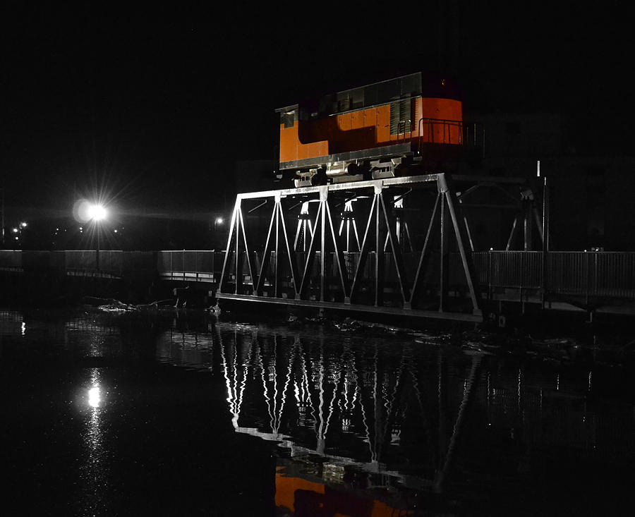 Train Reflection Photograph by Brittany Halzel - Fine Art America