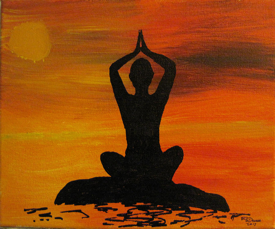 Tranquility Painting by Ed Devine - Fine Art America