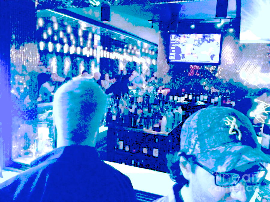 Tryst in Blue Digital Art by Diane Phelps - Fine Art America