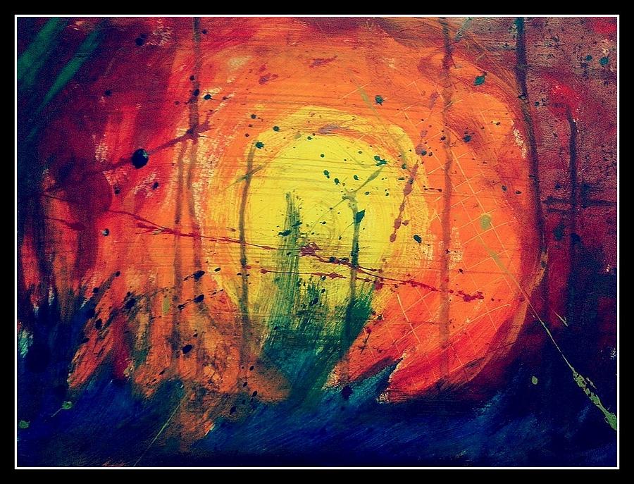 Turmoil Painting by Chinmay Jog | Fine Art America