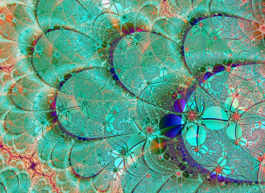 Turquoise Pattern Photograph by Barnaby Chambers - Fine Art America