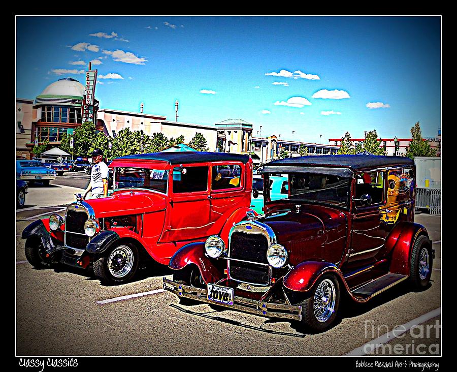 Two Classy Classics Photograph by Bobbee Rickard - Fine Art America