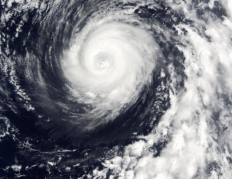 Typhoon 12w Photograph by Nasa/science Photo Library - Pixels