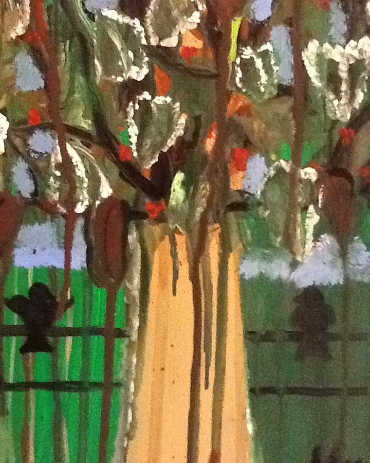 Under a Spring Shade Tree Painting by Amanda Schroeder - Fine Art America