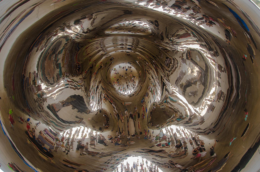 Under The Bean Photograph by John Ullrick - Fine Art America