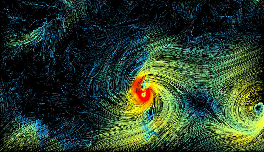 Usagi Wind Visualization - Series 07 Digital Art by Max Lo - Fine Art ...