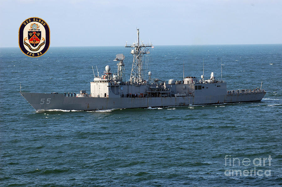 USS Elrod Photograph by Baltzgar - Fine Art America