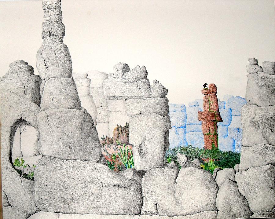 Vaulting Painting by A Robert Malcom | Fine Art America