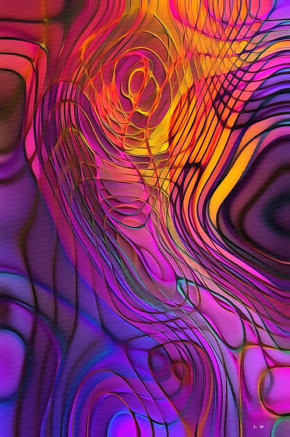 Veins Painting by L Wright - Fine Art America