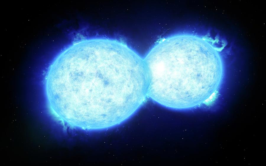 Vfts 352 Double Star System Photograph by L. Calcada/european Southern ...