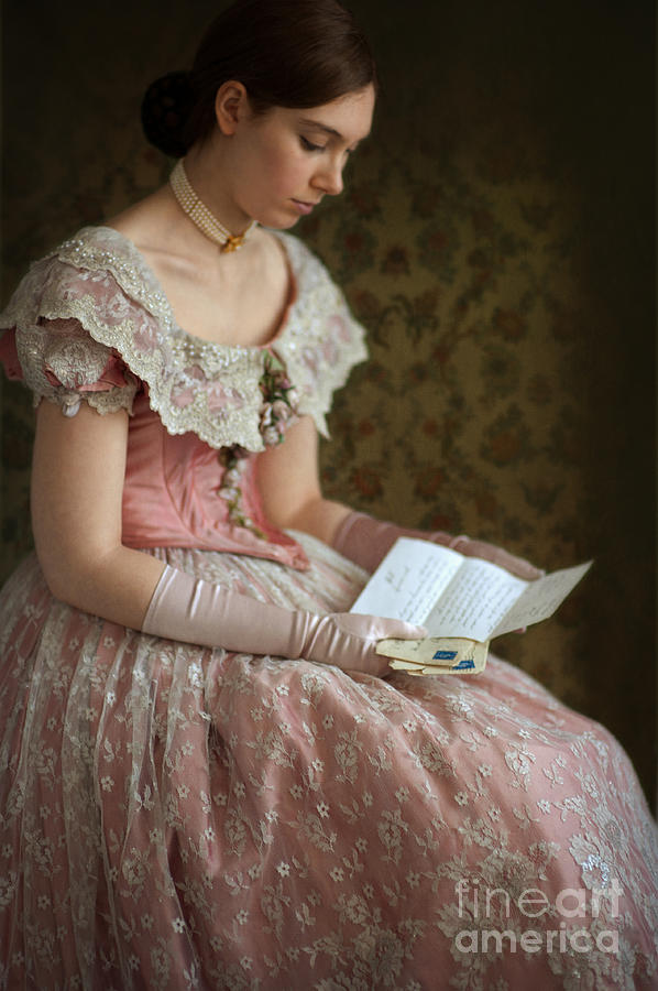 Victorian Woman Reading A Letter Photograph By Lee Avison Pixels