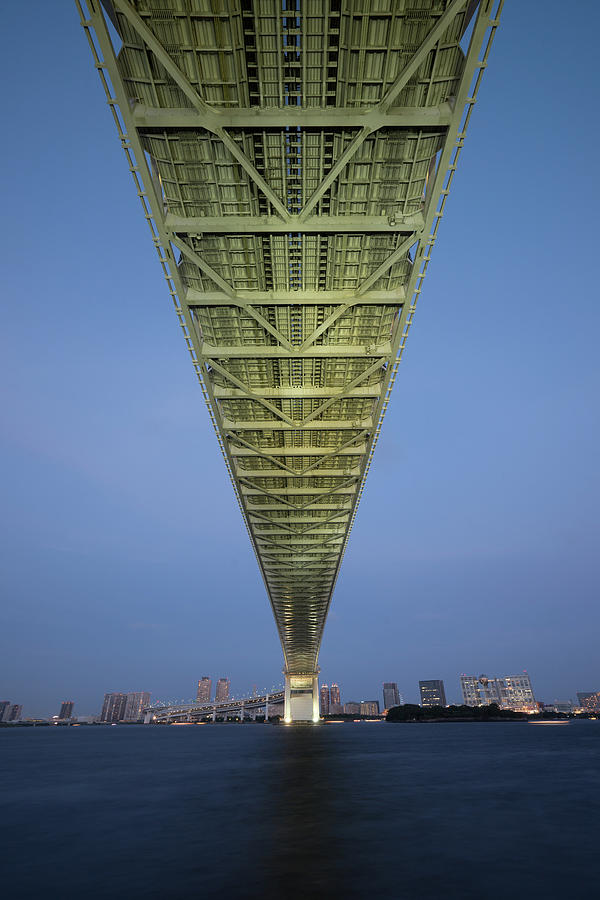 View From Under Rainbow Bridge, Tokyo by Benjamin Torode