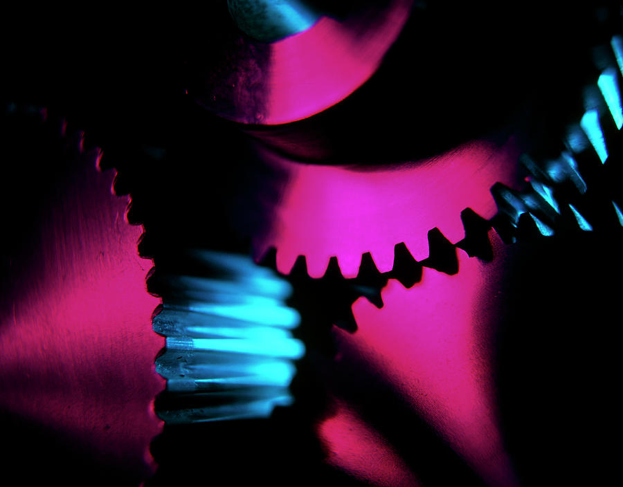 View Of Cogs From A Gear System Photograph by Jesse/science Photo ...