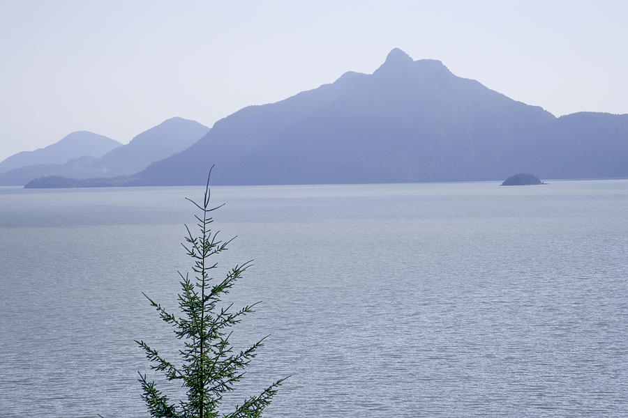 View of the Howe Sound in British Columbia Photograph by Randall Nyhof ...