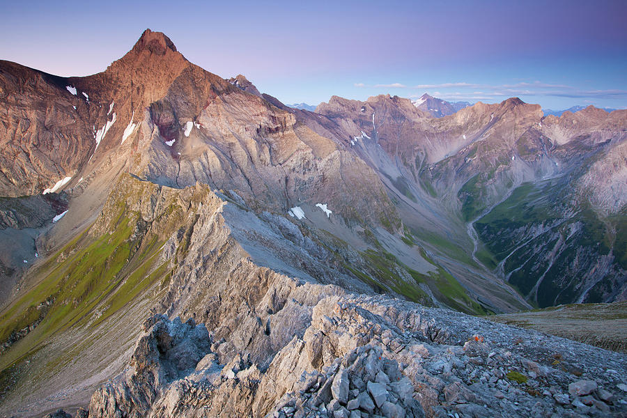 View On Mt. Parseierspitze Photograph by Wingmar - Fine Art America