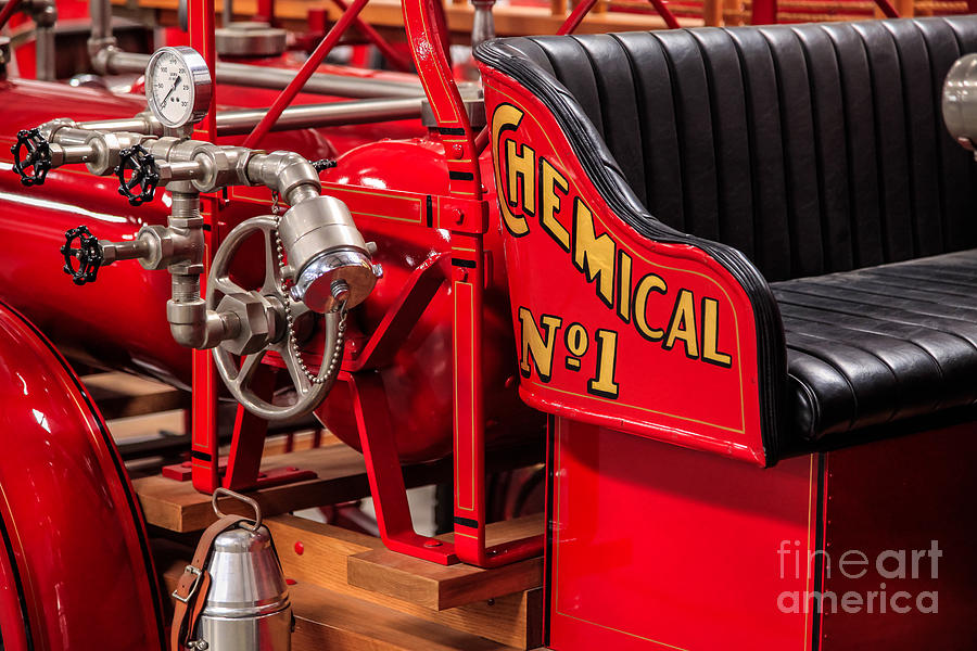 Vintage Fire Engine 2 Photograph by Webb Canepa - Fine Art America