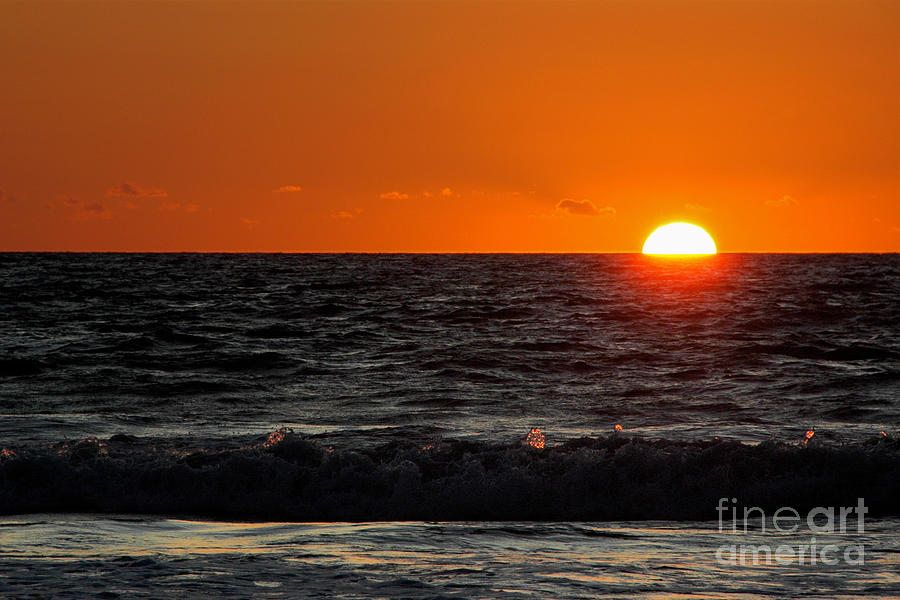 Virginia Beach Sunrise Photograph by Bob Stone | Fine Art America
