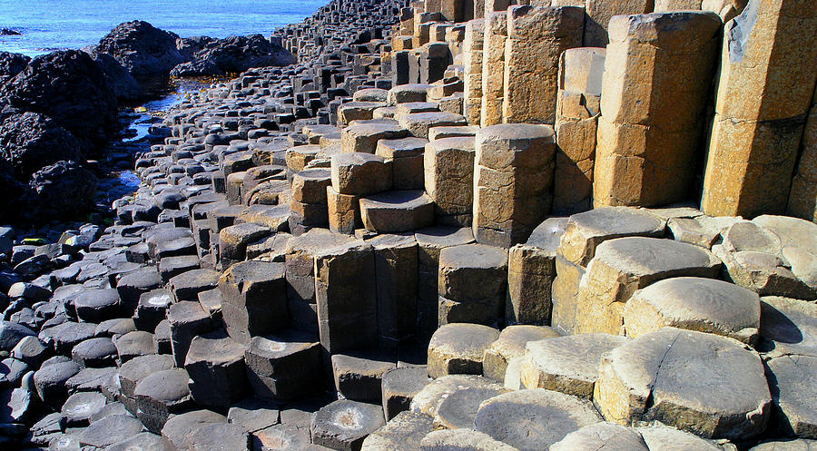 Volcanic Pillars Photograph by Robert Watson