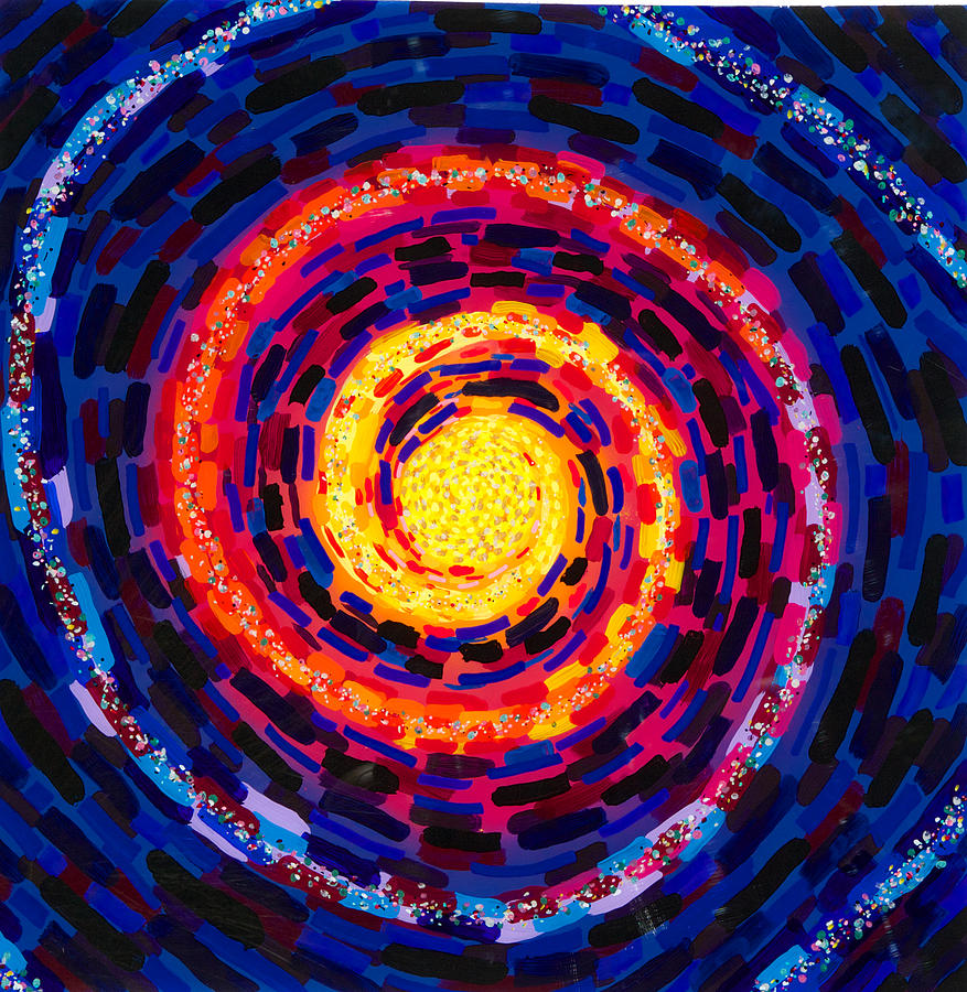 Vortex Painting by Patrick OLeary - Fine Art America