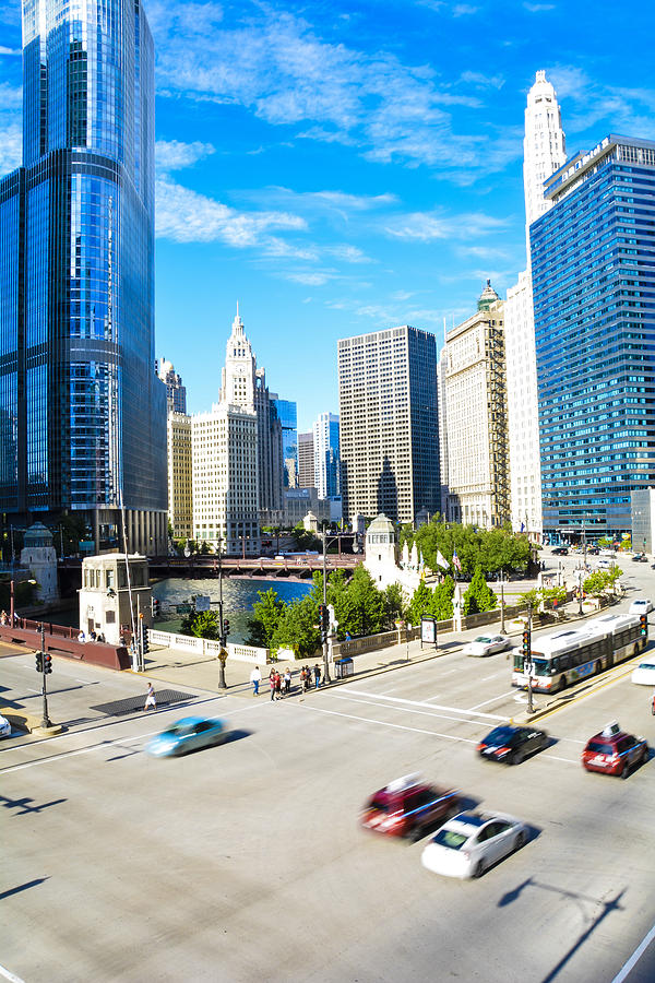 Wacker and State Photograph by Michael Bennett - Fine Art America