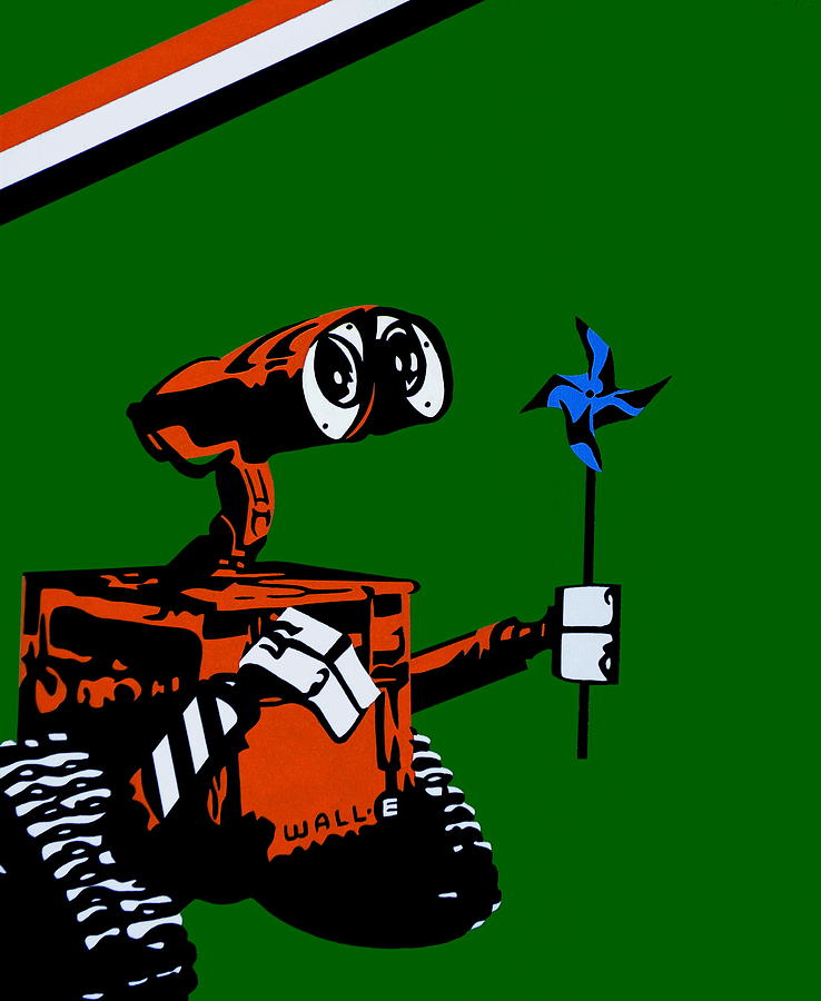 Wall-e Painting by Ian King - Fine Art America