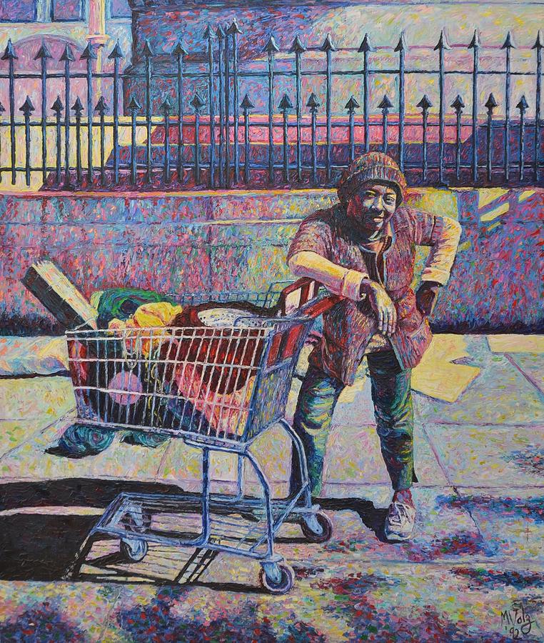 Warrior Painting by Meridy Volz - Fine Art America