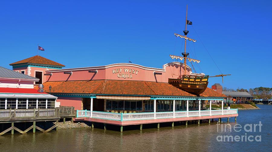 Key West Grill Water Front Dining Photograph by Bob Sample - Pixels