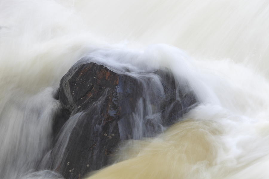 Water gushing around a rock Photograph by Ulrich Kunst And Bettina ...